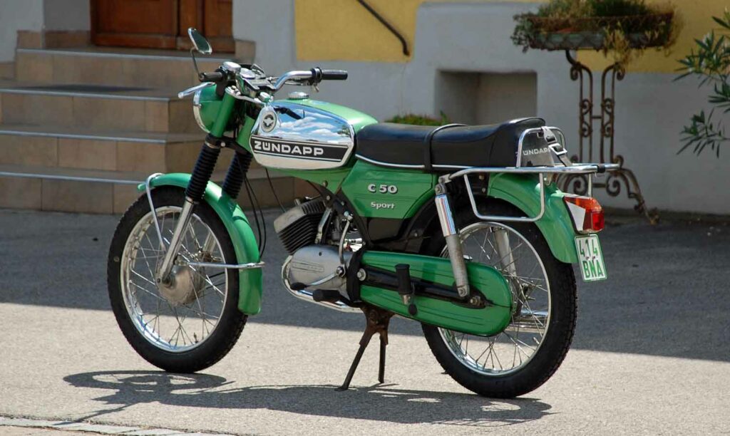 Erbstück: Zündapp C 50 Sport - AUTOMOBILE EXOTEN